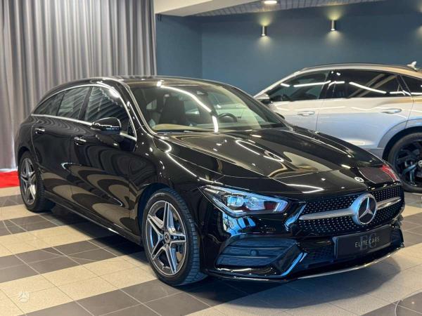 Black Mercedes-Benz CLA 250 2021 in Marupe, with an engine capacity of 1.99 L and mileage of 97 thousand km for 24990 €, photo 4 on AUTOMOTO.COM.LV