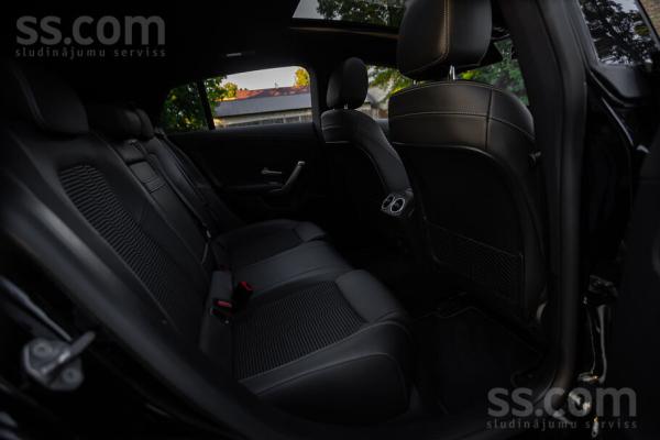 Black Mercedes-Benz CLA 250 2021 in Riga, with an engine capacity of 1.40 L and mileage of 258 thousand km for 18900 €, photo 9 on AUTOMOTO.COM.LV
