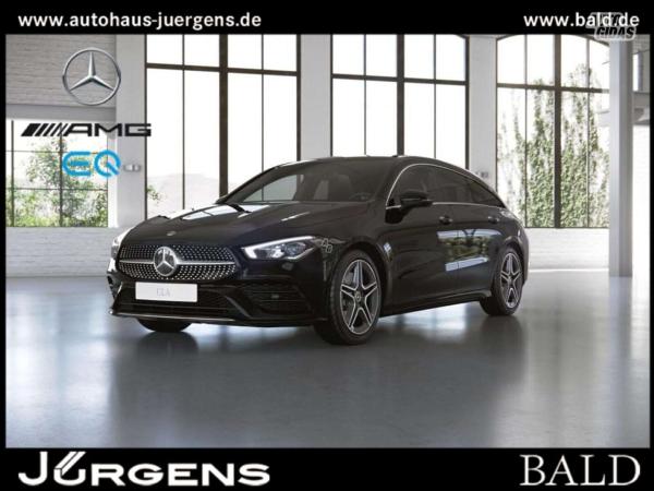 Black Mercedes-Benz CLA 250 2022 in Kaunas, with an engine capacity of 1.30 L and mileage of 81 thousand km for 29951 €, photo 1 on AUTOMOTO.COM.LV
