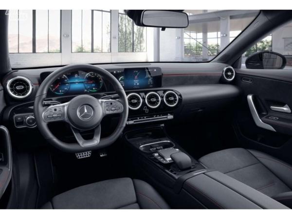 Black Mercedes-Benz CLA 250 2022 in Kaunas, with an engine capacity of 1.30 L and mileage of 81 thousand km for 29951 €, photo 6 on AUTOMOTO.COM.LV