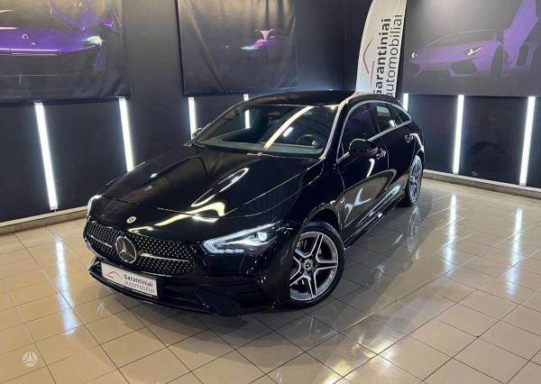 Black Mercedes-Benz CLA 250 2025 in Vilnius, with an engine capacity of 1.30 L and mileage of 14 thousand km for 32250 €, photo 1 on AUTOMOTO.COM.LV