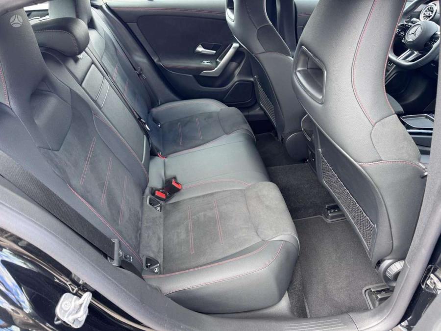Black Mercedes-Benz CLA 250 2025 in Vilnius, with an engine capacity of 1.30 L and mileage of 14 thousand km for 32250 €, photo 10 on AUTOMOTO.COM.LV