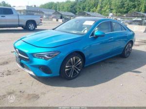 Blue Mercedes-Benz CLA 250 2025 in Klaipeda, with an engine capacity of 2.00 L and mileage of 6 thousand km for 13000 €, photo  on AUTOMOTO.COM.LV