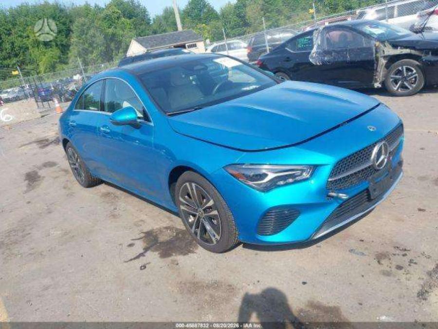 Zils Mercedes-Benz CLA 250 2025 Klaipėda, ar dzinēja tilpumu 2.00 L un nobraukumu 6 tūkst. km par 13000 €, foto 3 vietnē AUTOMOTO.COM.LV