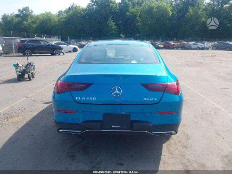 Zils Mercedes-Benz CLA 250 2025 Klaipėda, ar dzinēja tilpumu 2.00 L un nobraukumu 6 tūkst. km par 13000 €, foto 5 vietnē AUTOMOTO.COM.LV