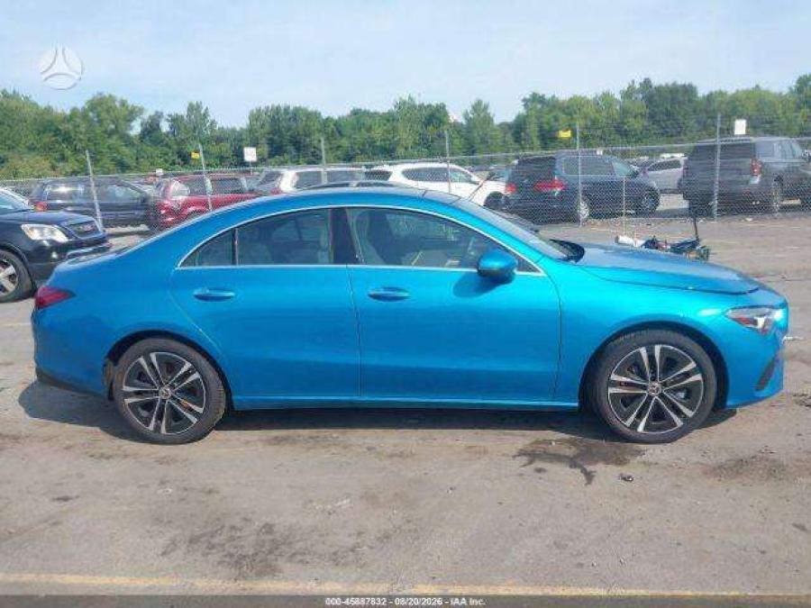 Zils Mercedes-Benz CLA 250 2025 Klaipėda, ar dzinēja tilpumu 2.00 L un nobraukumu 6 tūkst. km par 13000 €, foto 6 vietnē AUTOMOTO.COM.LV
