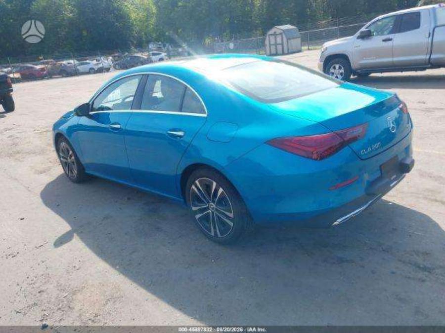Zils Mercedes-Benz CLA 250 2025 Klaipėda, ar dzinēja tilpumu 2.00 L un nobraukumu 6 tūkst. km par 13000 €, foto 8 vietnē AUTOMOTO.COM.LV