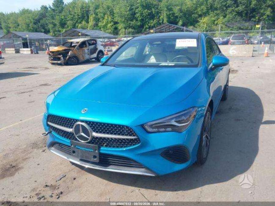 Zils Mercedes-Benz CLA 250 2025 Klaipėda, ar dzinēja tilpumu 2.00 L un nobraukumu 6 tūkst. km par 13000 €, foto 10 vietnē AUTOMOTO.COM.LV