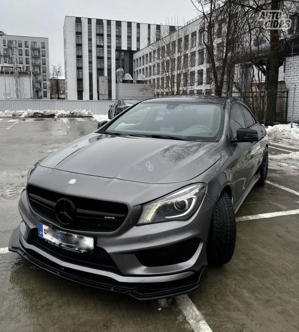 Grey Mercedes-Benz CLA 250 2014 in Vilnius, with an engine capacity of 2.00 L and mileage of 151 thousand km for 13350 €, photo 3 on AUTOMOTO.COM.LV