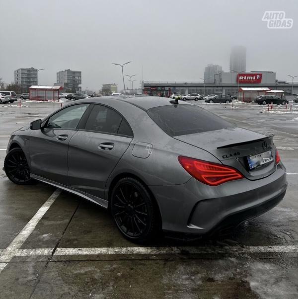Grey Mercedes-Benz CLA 250 2014 in Vilnius, with an engine capacity of 2.00 L and mileage of 151 thousand km for 13350 €, photo 5 on AUTOMOTO.COM.LV