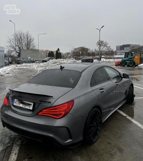 Grey Mercedes-Benz CLA 250 2014 in Vilnius, with an engine capacity of 2.00 L and mileage of 151 thousand km for 13350 €, photo 8 on AUTOMOTO.COM.LV