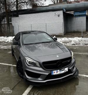 Grey Mercedes-Benz CLA 250 2014 in Vilnius, with an engine capacity of 2.00 L and mileage of 151 thousand km for 13350 €, photo 2 on AUTOMOTO.COM.LV
