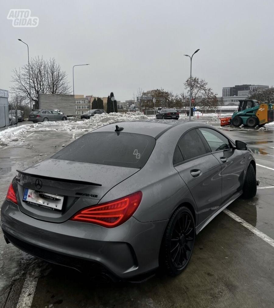 Grey Mercedes-Benz CLA 250 2014 in Vilnius, with an engine capacity of 2.00 L and mileage of 151 thousand km for 13350 €, photo 8 on AUTOMOTO.COM.LV