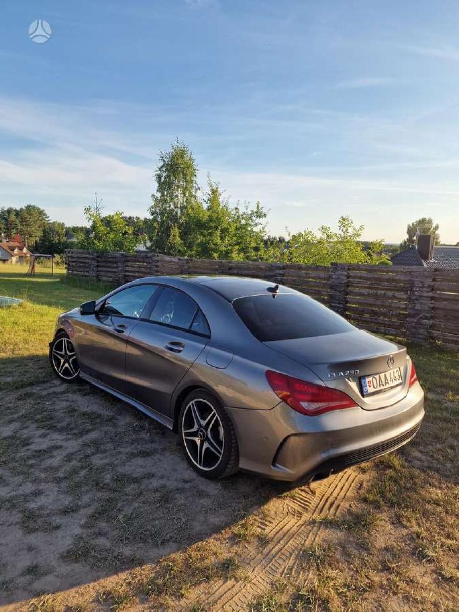 Pelēks Mercedes-Benz CLA 250 2014 Elektrėnai, ar dzinēja tilpumu 1.99 L un nobraukumu 202 tūkst. km par 16000 €, foto 4 vietnē AUTOMOTO.COM.LV