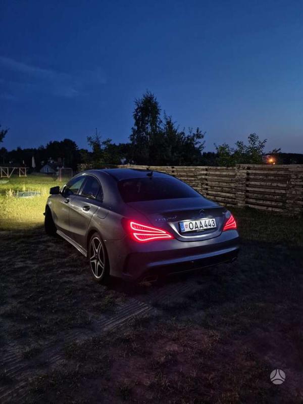 Pelēks Mercedes-Benz CLA 250 2014 Elektrėnai, ar dzinēja tilpumu 1.99 L un nobraukumu 202 tūkst. km par 16000 €, foto 5 vietnē AUTOMOTO.COM.LV