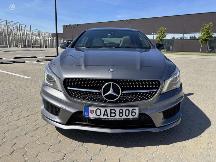 Grey Mercedes-Benz CLA 250 2016 in Kaunas, with an engine capacity of 2.00 L and mileage of 145 thousand km for 16490 €, photo 3 on AUTOMOTO.COM.LV