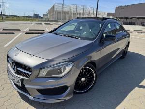 Grey Mercedes-Benz CLA 250 2016 in Kaunas, with an engine capacity of 2.00 L and mileage of 145 thousand km for 16490 €, photo 4 on AUTOMOTO.COM.LV