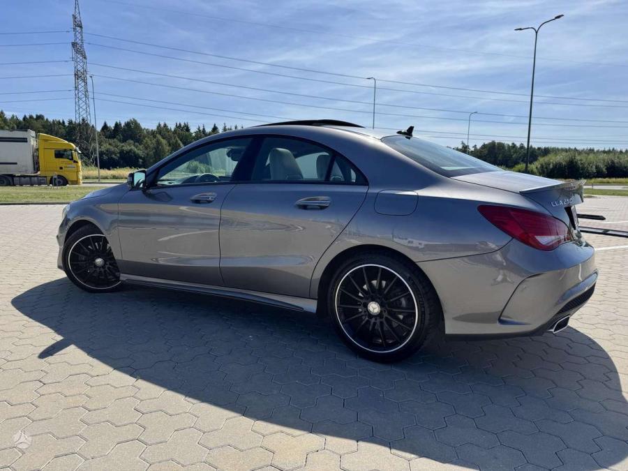 Grey Mercedes-Benz CLA 250 2016 in Kaunas, with an engine capacity of 2.00 L and mileage of 145 thousand km for 16490 €, photo 5 on AUTOMOTO.COM.LV
