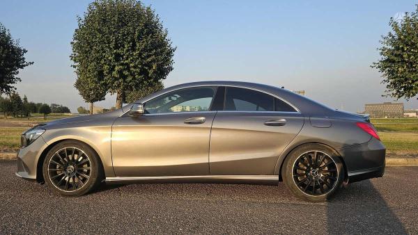 Pelēks Mercedes-Benz CLA 250 2018 Kauņa, ar dzinēja tilpumu 1.99 L un nobraukumu 145 tūkst. km par 15900 €, foto 2 vietnē AUTOMOTO.COM.LV