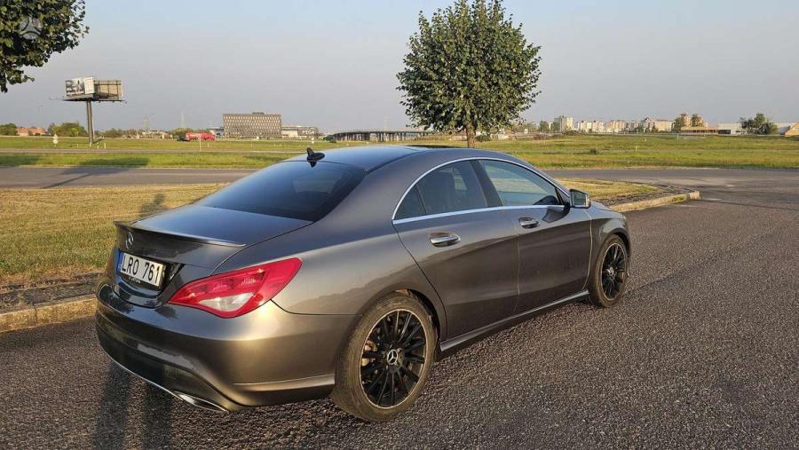 Pelēks Mercedes-Benz CLA 250 2018 Kauņa, ar dzinēja tilpumu 1.99 L un nobraukumu 145 tūkst. km par 15900 €, foto 14 vietnē AUTOMOTO.COM.LV