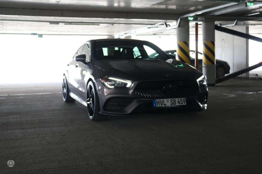 Pelēks Mercedes-Benz CLA 250 2021 Viļņa, ar dzinēja tilpumu 2.00 L un nobraukumu 108 tūkst. km par 26600 €, foto 9 vietnē AUTOMOTO.COM.LV