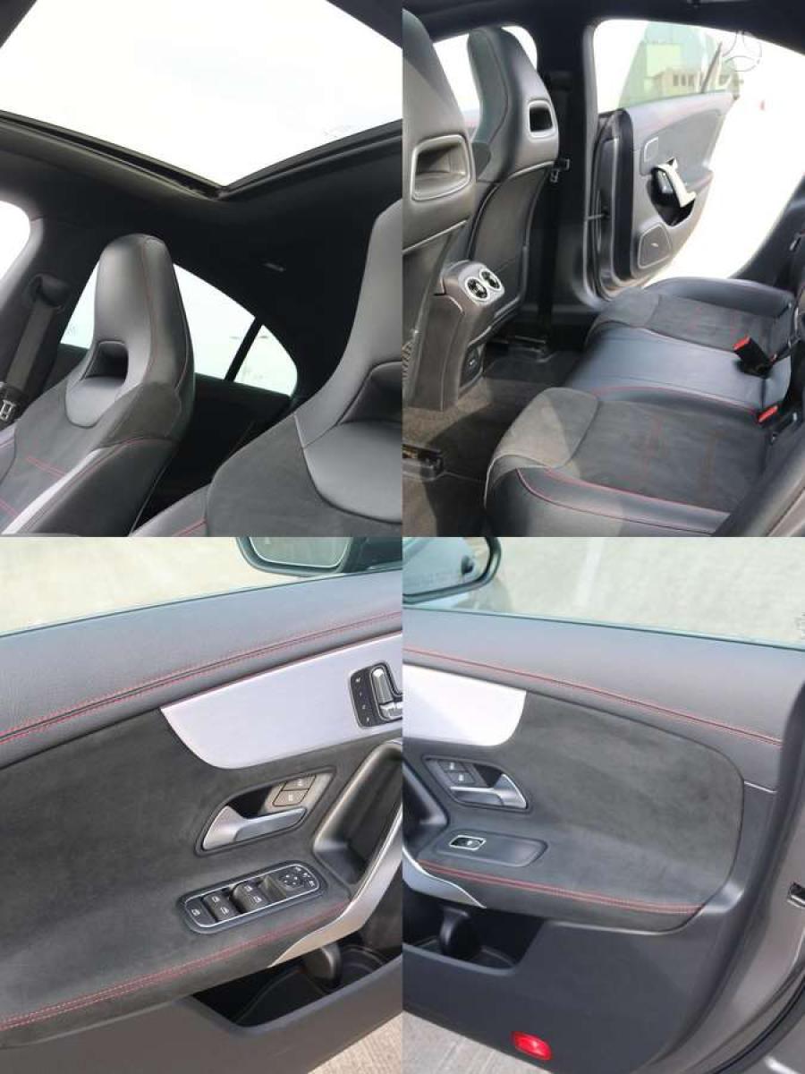 Pelēks Mercedes-Benz CLA 250 2021 Viļņa, ar dzinēja tilpumu 2.00 L un nobraukumu 108 tūkst. km par 26600 €, foto 29 vietnē AUTOMOTO.COM.LV