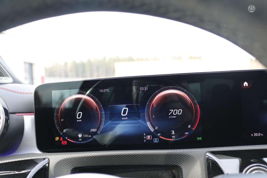 Pelēks Mercedes-Benz CLA 250 2021 Viļņa, ar dzinēja tilpumu 2.00 L un nobraukumu 108 tūkst. km par 26600 €, foto 30 vietnē AUTOMOTO.COM.LV