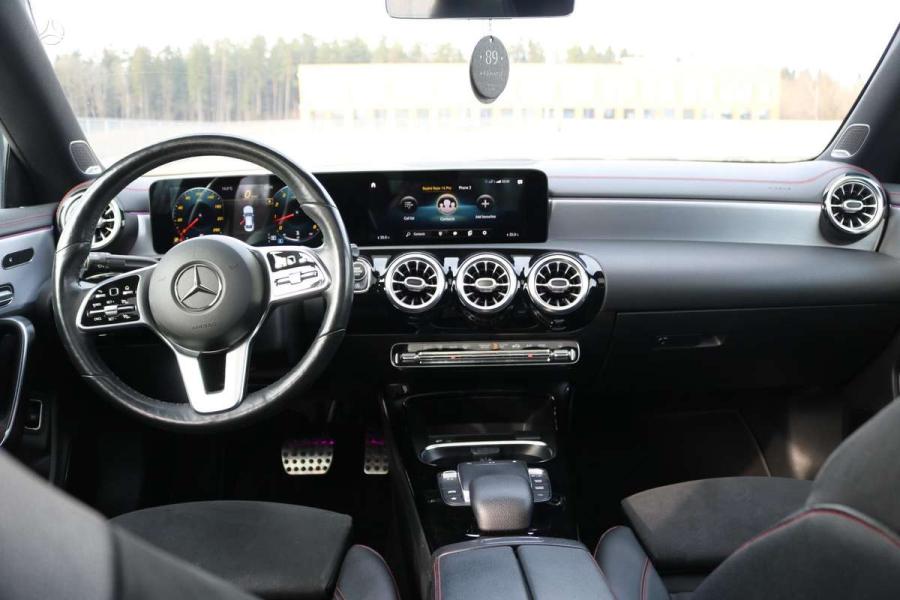 Pelēks Mercedes-Benz CLA 250 2021 Viļņa, ar dzinēja tilpumu 2.00 L un nobraukumu 108 tūkst. km par 26600 €, foto 31 vietnē AUTOMOTO.COM.LV