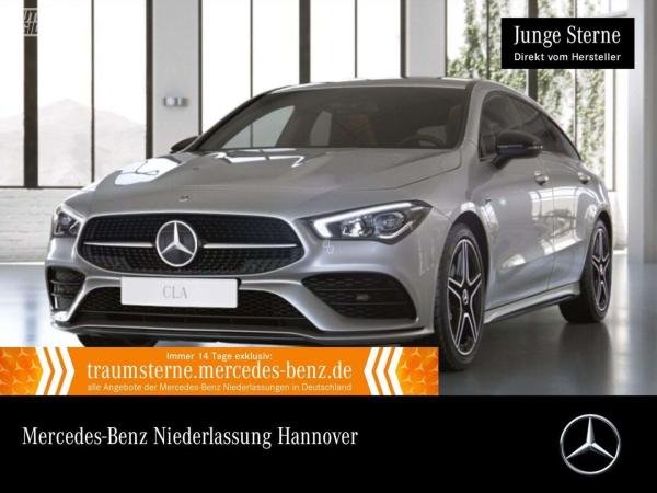 Grey Mercedes-Benz CLA 250 2021 in Kaunas, with an engine capacity of 1.30 L and mileage of 16 thousand km for 32056 €, photo 1 on AUTOMOTO.COM.LV