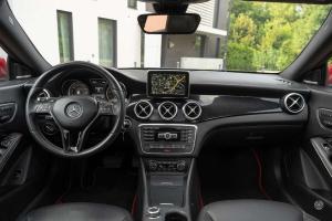 Red Mercedes-Benz CLA 250 2014 in Vilnius, with an engine capacity of 1.99 L and mileage of 193 thousand km for 17500 €, photo 19 on AUTOMOTO.COM.LV