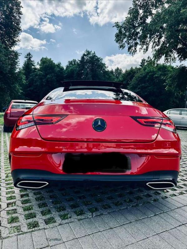 Sarkans Mercedes-Benz CLA 250 2020 Kauņa, ar dzinēja tilpumu 1.99 L un nobraukumu 120 tūkst. km par 21000 €, foto 2 vietnē AUTOMOTO.COM.LV