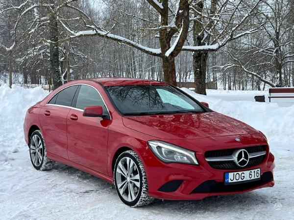 Red Mercedes-Benz CLA 250 2014 in Trakai, with an engine capacity of 2.00 L and mileage of 174 thousand km for 10300 €, photo 1 on AUTOMOTO.COM.LV