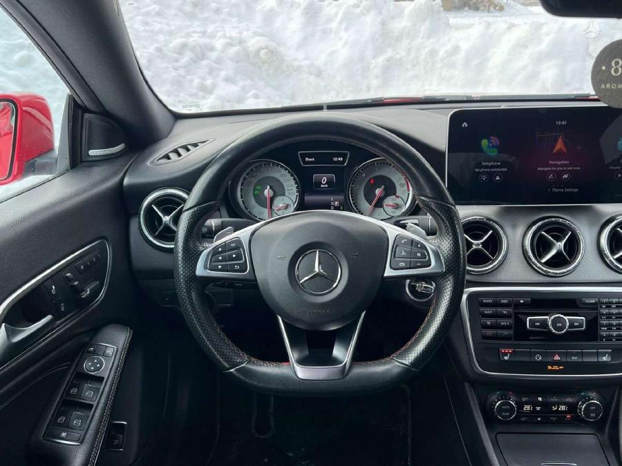 Sarkans Mercedes-Benz CLA 250 2014 Trakai, ar dzinēja tilpumu 2.00 L un nobraukumu 174 tūkst. km par 10300 €, foto 9 vietnē AUTOMOTO.COM.LV