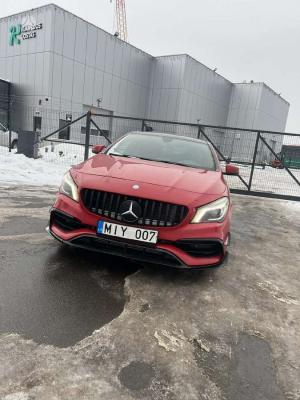 Sarkans Mercedes-Benz CLA 250 2014 Klaipėda, ar dzinēja tilpumu 2.00 L un nobraukumu 252 tūkst. km par 11500 €, foto  vietnē AUTOMOTO.COM.LV