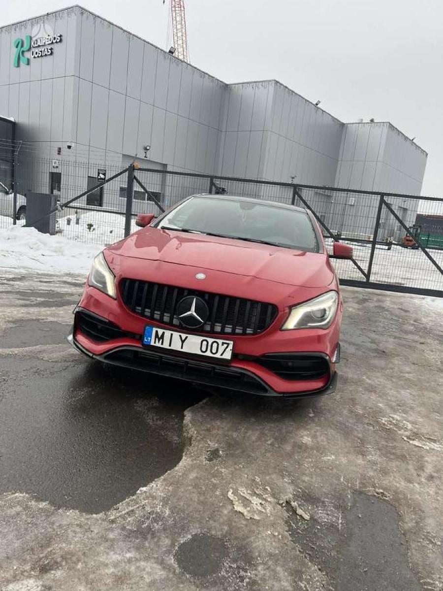 Sarkans Mercedes-Benz CLA 250 2014 Klaipėda, ar dzinēja tilpumu 2.00 L un nobraukumu 252 tūkst. km par 11500 €, foto 1 vietnē AUTOMOTO.COM.LV