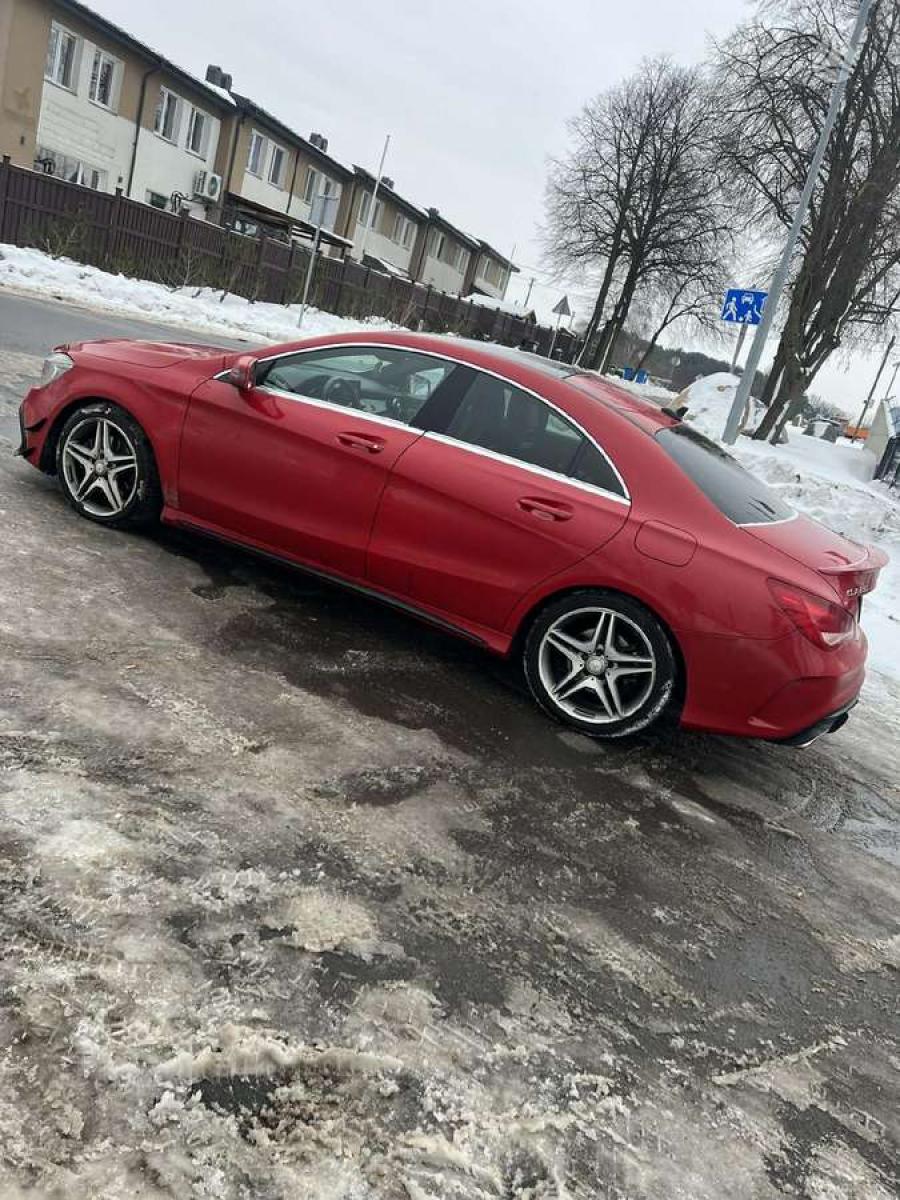 Sarkans Mercedes-Benz CLA 250 2014 Klaipėda, ar dzinēja tilpumu 2.00 L un nobraukumu 252 tūkst. km par 11500 €, foto 8 vietnē AUTOMOTO.COM.LV