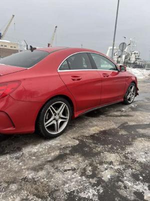 Sarkans Mercedes-Benz CLA 250 2014 Klaipėda, ar dzinēja tilpumu 2.00 L un nobraukumu 252 tūkst. km par 11500 €, foto 9 vietnē AUTOMOTO.COM.LV