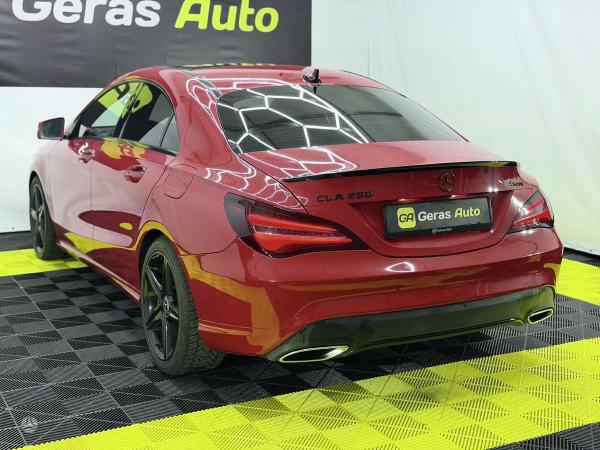 Sarkans Mercedes-Benz CLA 250 2017 Viļņa, ar dzinēja tilpumu 1.99 L un nobraukumu 62 tūkst. km par 16490 €, foto 6 vietnē AUTOMOTO.COM.LV