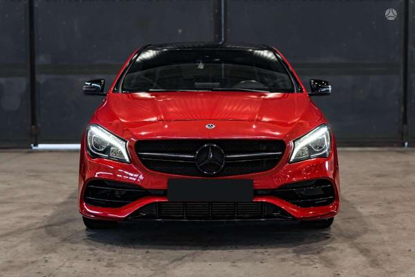 Sarkans Mercedes-Benz CLA 250 2018 Klaipėda, ar dzinēja tilpumu 1.99 L un nobraukumu 113 tūkst. km par 15500 €, foto 1 vietnē AUTOMOTO.COM.LV