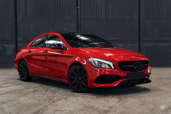 Sarkans Mercedes-Benz CLA 250 2018 Klaipėda, ar dzinēja tilpumu 1.99 L un nobraukumu 113 tūkst. km par 15500 €, foto 7 vietnē AUTOMOTO.COM.LV