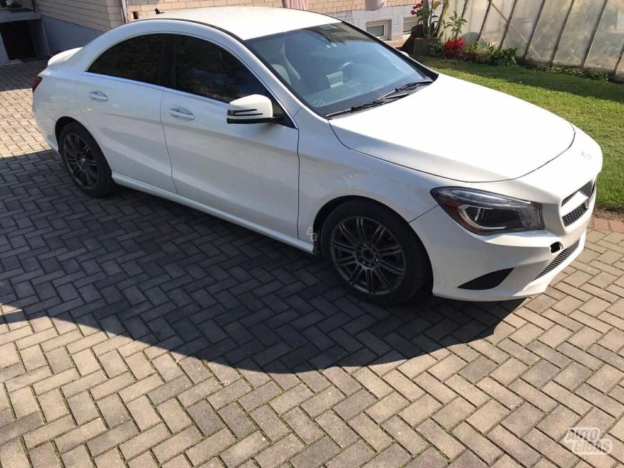 Balts Mercedes-Benz CLA 250 2015 Viļņa, ar dzinēja tilpumu 2.00 L un nobraukumu 224 tūkst. km par 12200 €, foto 1 vietnē AUTOMOTO.COM.LV