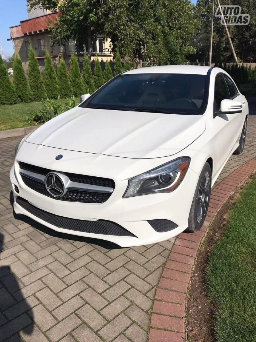 Balts Mercedes-Benz CLA 250 2015 Viļņa, ar dzinēja tilpumu 2.00 L un nobraukumu 224 tūkst. km par 12200 €, foto 2 vietnē AUTOMOTO.COM.LV