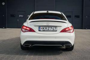 White Mercedes-Benz CLA 250 2017 in Vilnius, with an engine capacity of 1.99 L and mileage of 109 thousand km for 13000 €, photo 6 on AUTOMOTO.COM.LV
