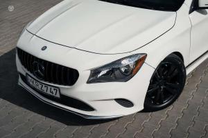 White Mercedes-Benz CLA 250 2017 in Vilnius, with an engine capacity of 1.99 L and mileage of 109 thousand km for 13000 €, photo 8 on AUTOMOTO.COM.LV