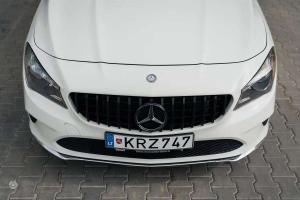 White Mercedes-Benz CLA 250 2017 in Vilnius, with an engine capacity of 1.99 L and mileage of 109 thousand km for 13000 €, photo 12 on AUTOMOTO.COM.LV