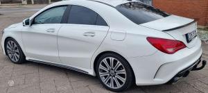 White Mercedes-Benz CLA 250 2018 in Siauliai, with an engine capacity of 1.99 L and mileage of 85 thousand km for 18000 €, photo 2 on AUTOMOTO.COM.LV