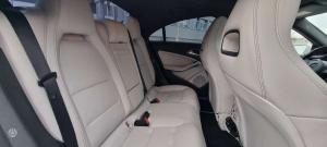 White Mercedes-Benz CLA 250 2018 in Siauliai, with an engine capacity of 1.99 L and mileage of 85 thousand km for 18000 €, photo 6 on AUTOMOTO.COM.LV
