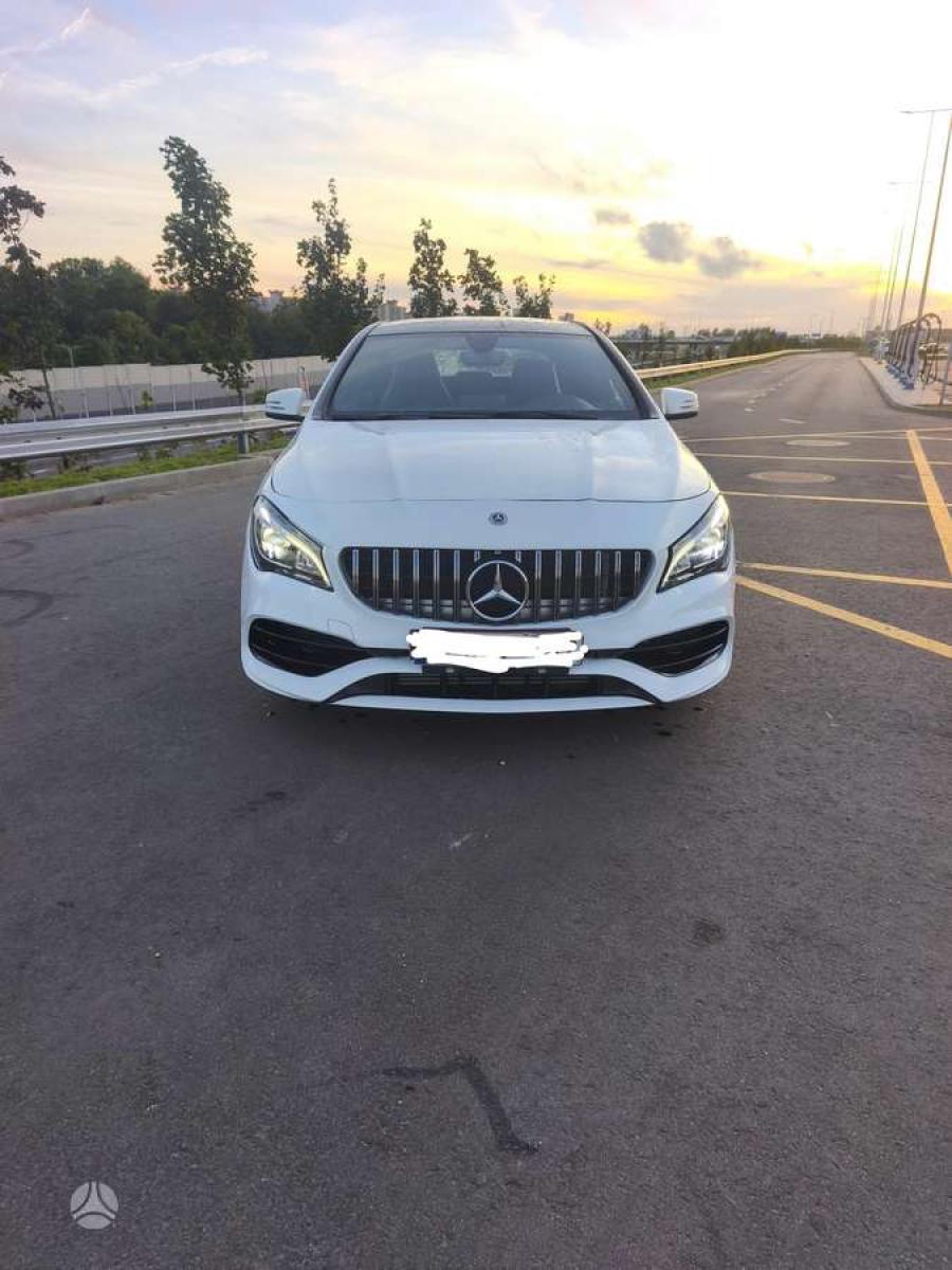 Balts Mercedes-Benz CLA 250 2019 Kauņa, ar dzinēja tilpumu 1.99 L un nobraukumu 60 tūkst. km par 17500 €, foto 3 vietnē AUTOMOTO.COM.LV