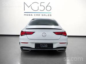 White Mercedes-Benz CLA 250 2020 in Riga, with an engine capacity of 2.00 L and mileage of 74 thousand km for 28900 €, photo 7 on AUTOMOTO.COM.LV