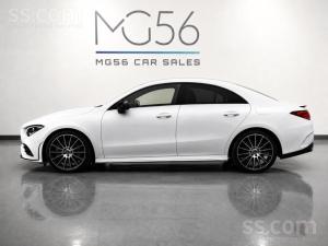 White Mercedes-Benz CLA 250 2020 in Riga, with an engine capacity of 2.00 L and mileage of 74 thousand km for 28900 €, photo 8 on AUTOMOTO.COM.LV